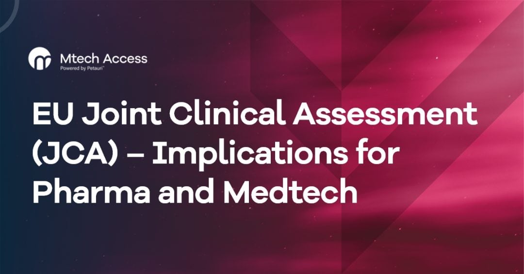 EU Joint Clinical Assessment (JCA) – Implications for Pharma and ...